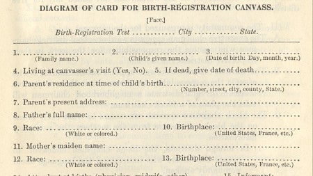 Birth Certificate Standardization | Our Data, Our Selves